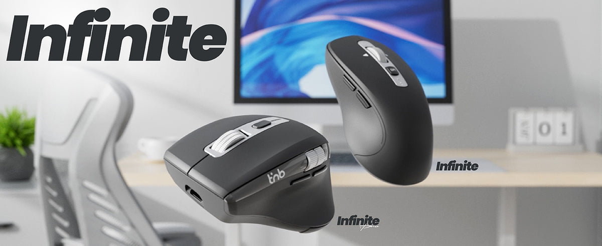 INFINITE wireless scroll mouse