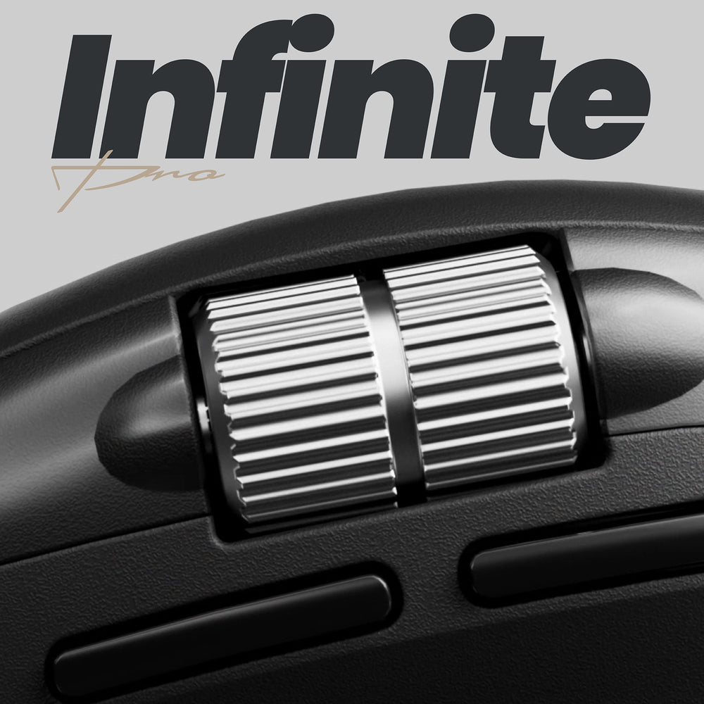 Rechargeable wireless mouse with detachable scroll wheel