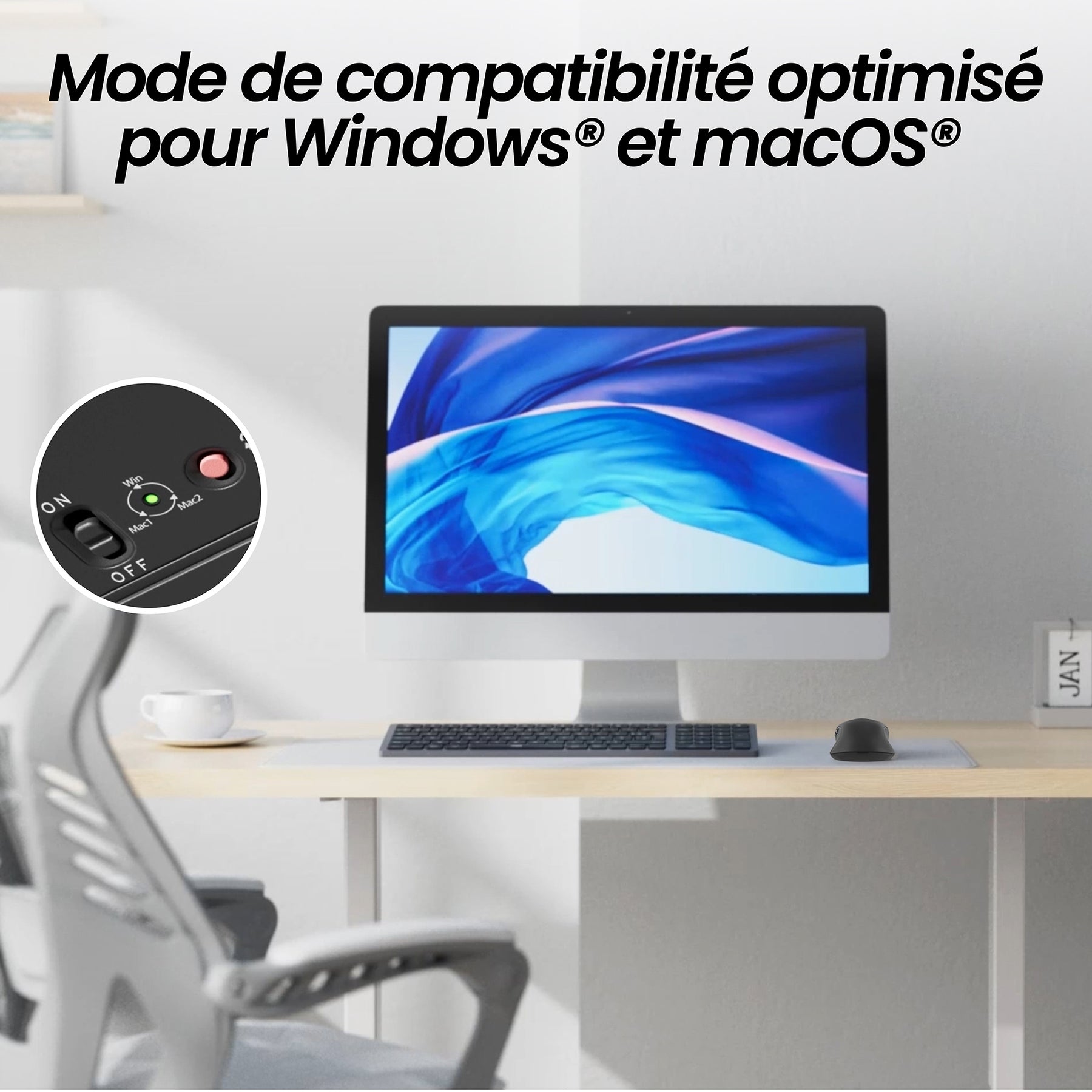 INFINITE wireless scroll mouse